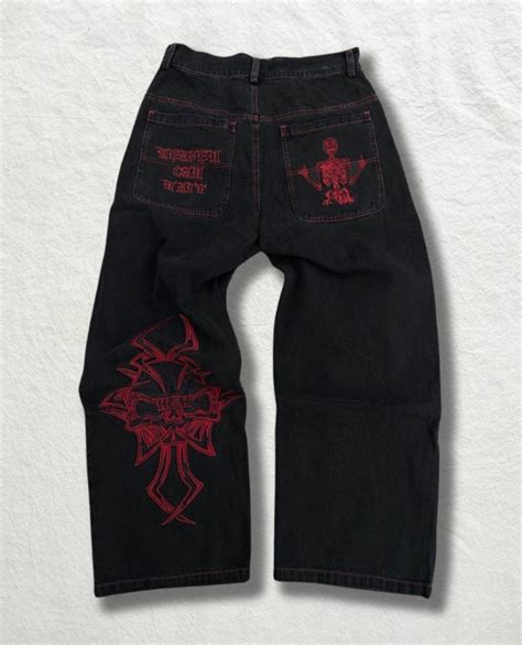 Streetwear Jeans Baggy Denim Loose Fit Hip Hop Vibes Iconic Style