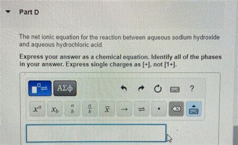 Solved Write Balanced Ionic Equations And Net Ionix