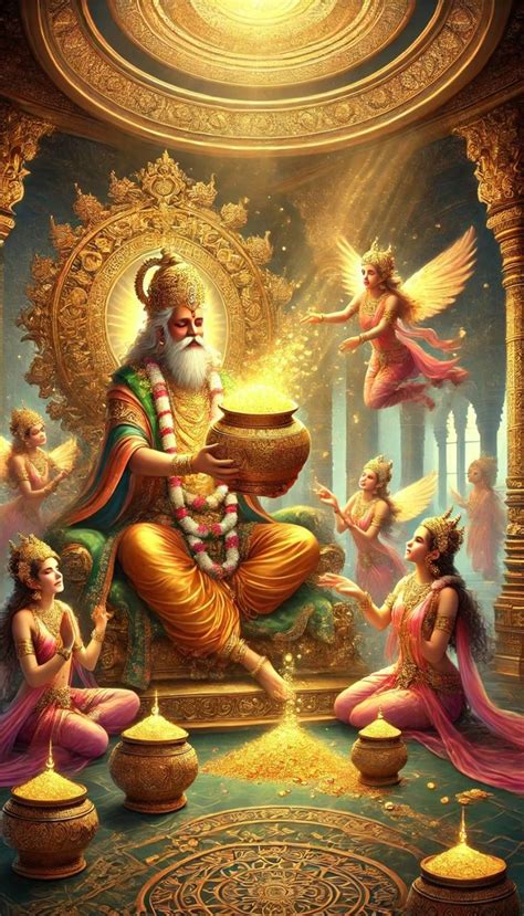 Kuber Bhagwan In 2025 Hindu Statues Kubera God Wallpaper Hd Ancient