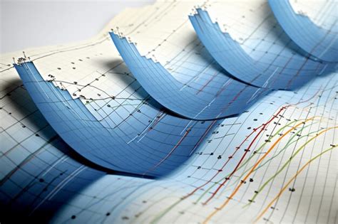 Closeup Shots Of Mathematical Graphs And Charts Premium Ai Generated
