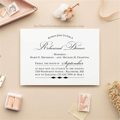Examples Of Dinner Invitations Free Dinner Party Invitation Templates