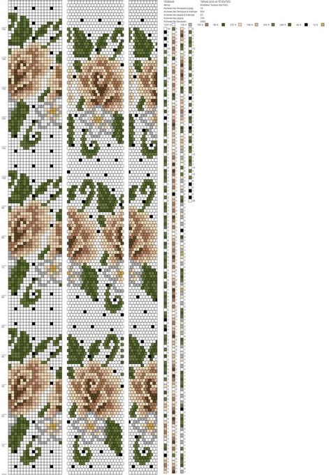 1644 Best Beading Schematy Images On Pinterest Alpha Patterns Beaded