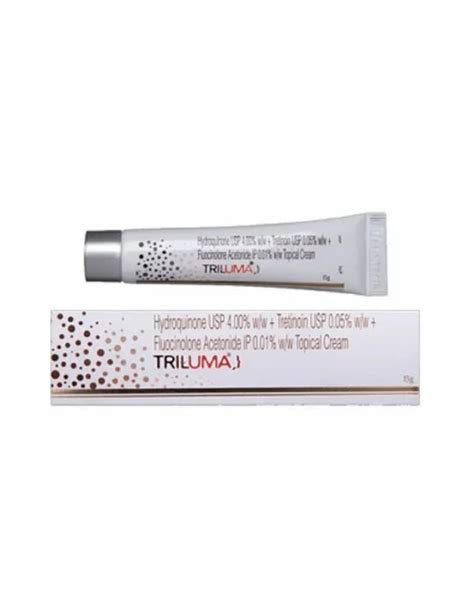 Triluma Cream 15 Grams For Melasma Hq Tret Fluocinolone At ₹ 771 Tube