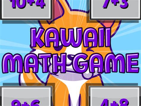 Kawaii Math Game Play Online Games Free