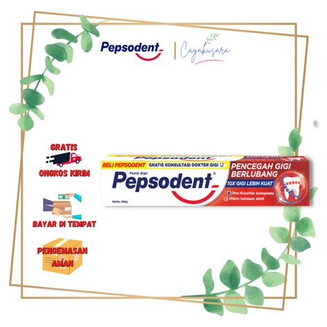 Jual Pepsodent White Toothpaste Pasta Gigi Pencegah Gigi Berlubang