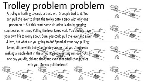 Trolley Problem Problem Rtrolleyproblem