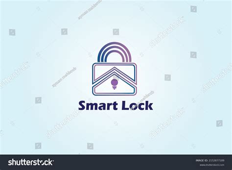 Smart Lock Logo Security Protection Stock Vector Royalty Free 2152877189 Shutterstock
