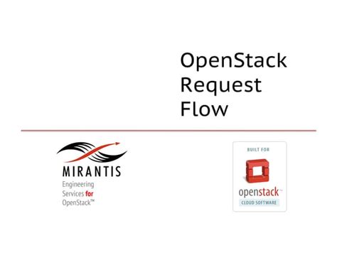 Openstack Cloud Request Flow Pdf