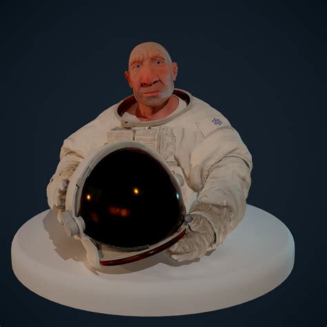 Artstation Neanderthal Astonaught Wip