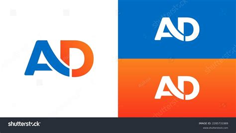 Orange Blue Logo Design