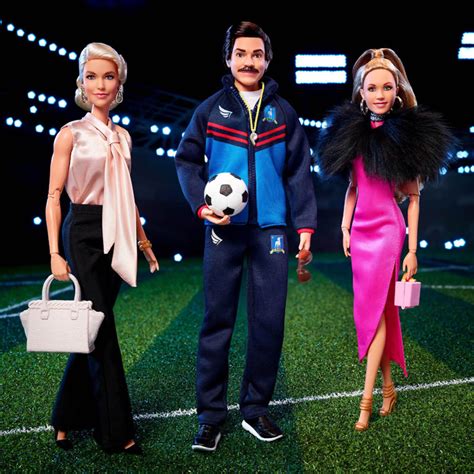 Rebecca Welton Ted Lasso And Keeley Jones Barbie Signature Dolls