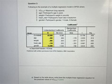 Solved Question 3 Following Is The Example Of A Multiple