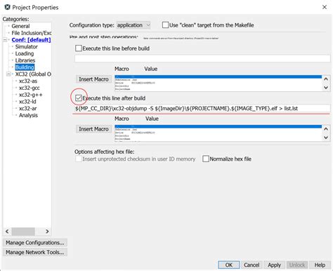 how to generate the disassembly list on microchip mplab ide xueming yu