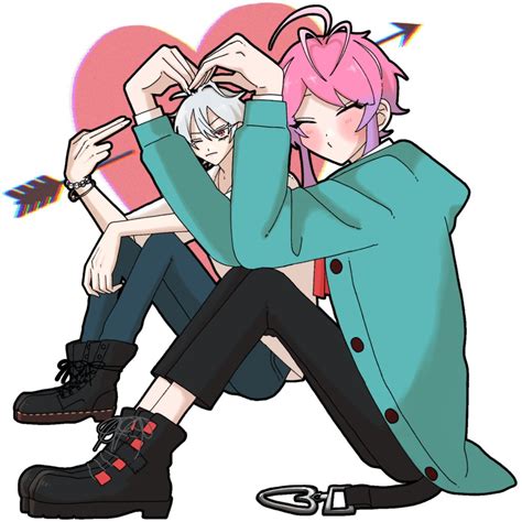 Amemura Ramuda And Aohitsugi Samatoki Hypnosis Mic Drawn By Piyo