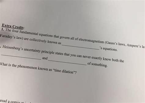 solved the four fundamental equations that govern all of