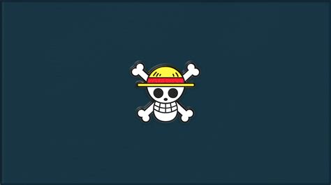 Download One Piece 4k Minimalist Logo Wallpaper