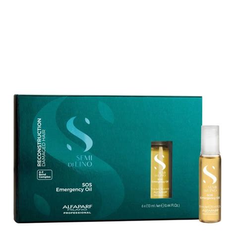 Parfumerie Semi Di Lino Reconstruction Reparative Sos Emergency Oil 6
