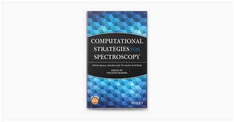 ‎computational Strategies For Spectroscopy On Apple Books