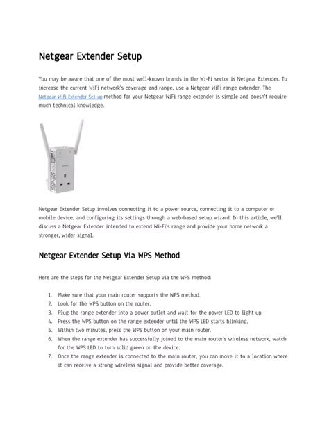 Ppt Netgear Extender Setup 2 Powerpoint Presentation Free Download Id12534183