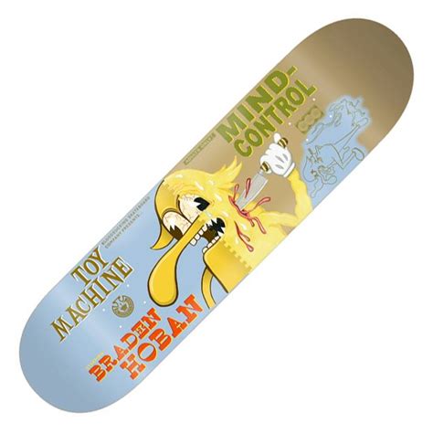 Toy Machine Skateboards Hoban Mind Control Skateboard Deck 8 63