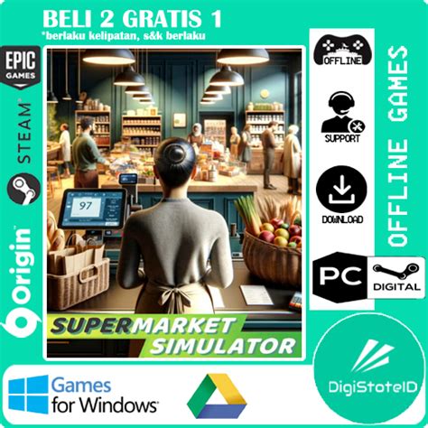 Jual Pc Games Supermarket Simulator Shopee Indonesia