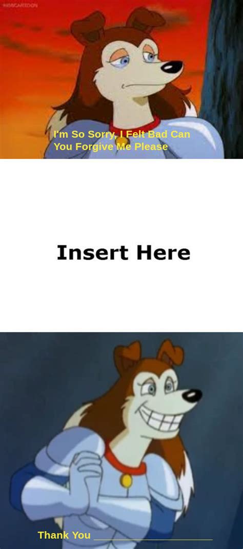 Who Accepts Colleens Apology Meme Template By Sebashton On Deviantart