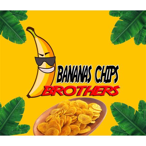 Banana Chips Brothers Com Sal Shopee Brasil
