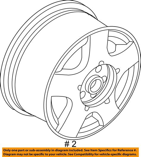 Factory Oem 15 Wheel Fits 2003 2005 Volkswagen Golf 1c0601025fz31 Ebay