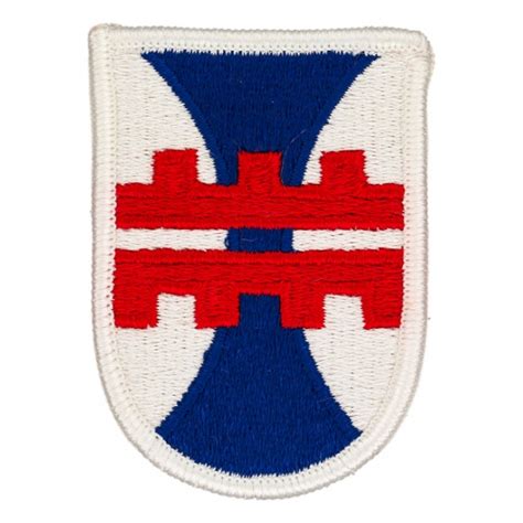 412th Engineer Brigade Patch Flying Tigers Surplus