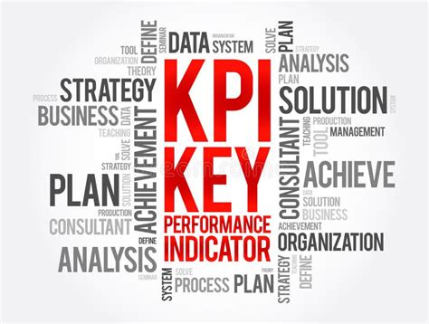Kpi Key Performance Indicator Word Stock Illustrations 521 Kpi Key