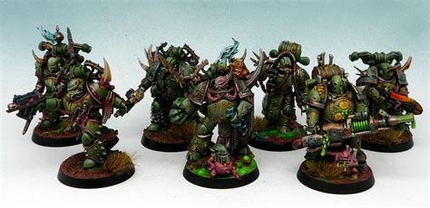 Chaos Space Marines Death Guard Hereticus Astartes Nurgle Plague Marines Plague Marines