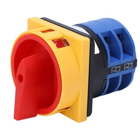 Cam Selector Latching Switch Flame Retardant Ac240v Ac440v Padlockable
