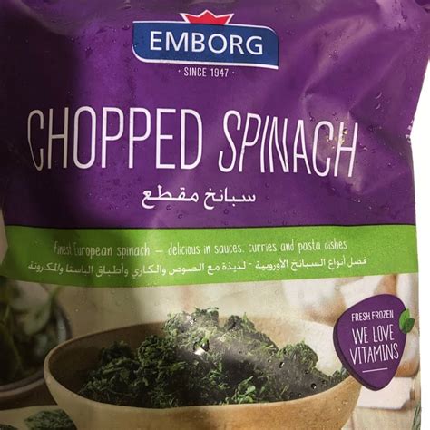 Emborg Emborg Chopped Spinach Review Abillion