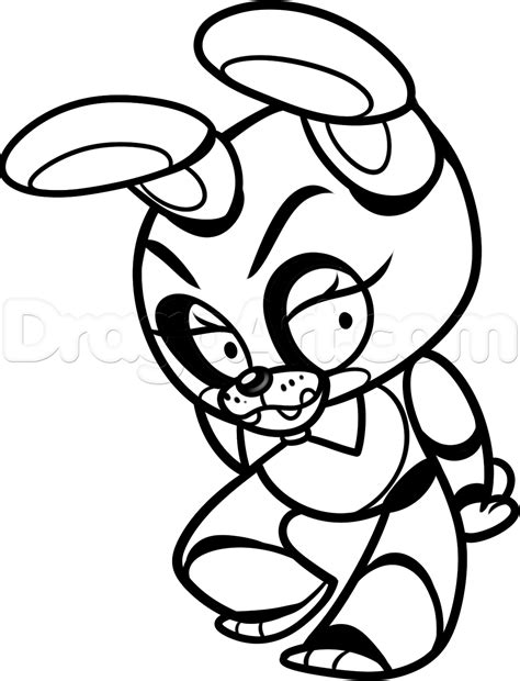 Five Nights At Freddys Coloring Pages Bonnie