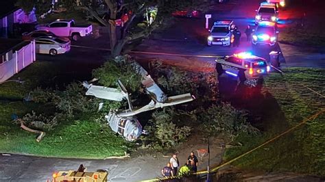 Dramático Accidente Aéreo En Una Zona Residencial De Florida Quedó