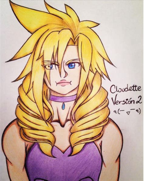 Cloudette Strife V2 By Gabyvi On Deviantart