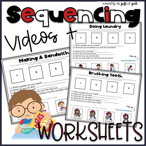 Speech Therapy Sequencing Activities Using Thematic Units The T Of Gab