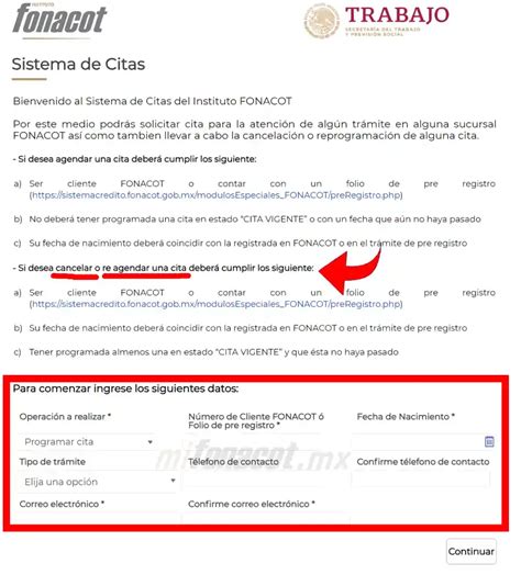 Cómo Cancelar Cita En Fonacot