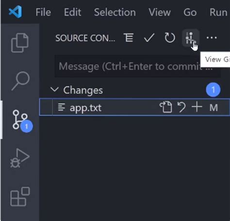 git add commit diff 쉽게 하는 방법 vscode 내장 툴