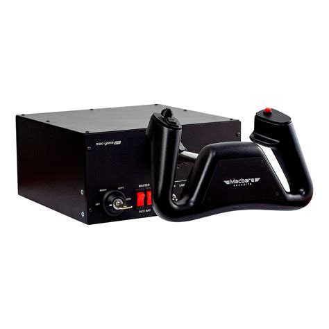 Manche Mac Yoke Pro Joystick Controle Profissional Simulador De Voo