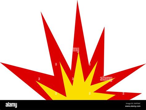 Bombing Icon Impact Of The Explosion Editable Vector Stock Vector