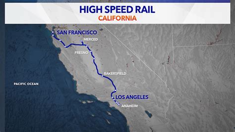 California Bullet Train Environmental Clearance Between La And Sf