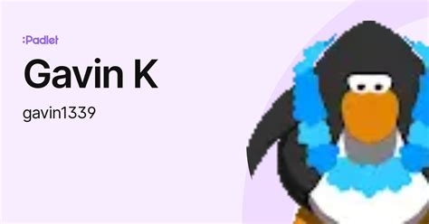 Gavin K Gavin1339 Profile Padlet