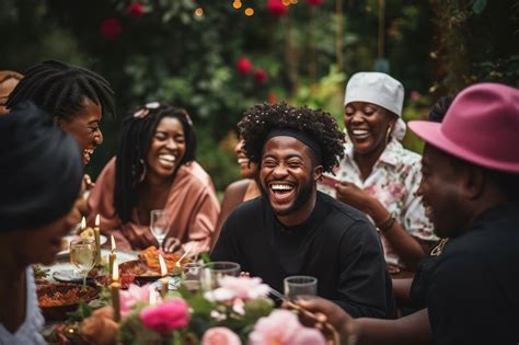 Black People Laughing Adult Party Free Photo Rawpixel
