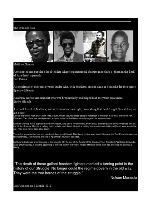 The Cradock Four Pdf