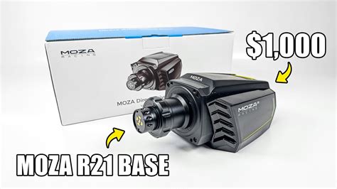 Moza R21 V2 Direct Drive Wheel Base Unboxing Youtube