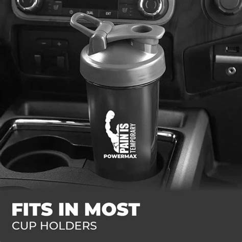 Psb 6s C 600ml Protein Shaker Bottle With Single Storage At Rs 199piece Plastic Shaker