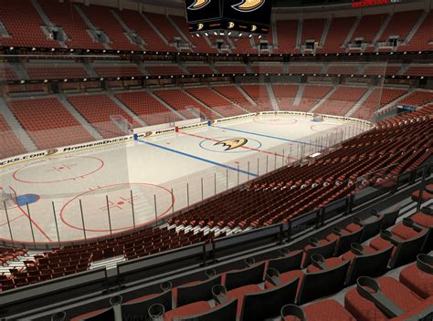 Honda Center Seating Chart With Rows Honda Center Section 220 Home