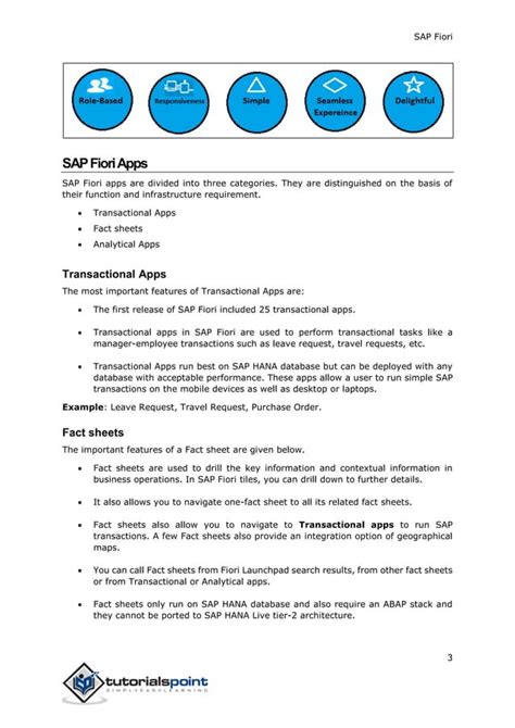 Sap Fiori Tutorial Pdf Computer Software And Applications Computing