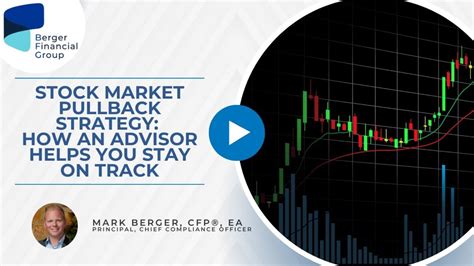 Stock Market Pullback Strategy How An Advisor Helps You Stay On Track